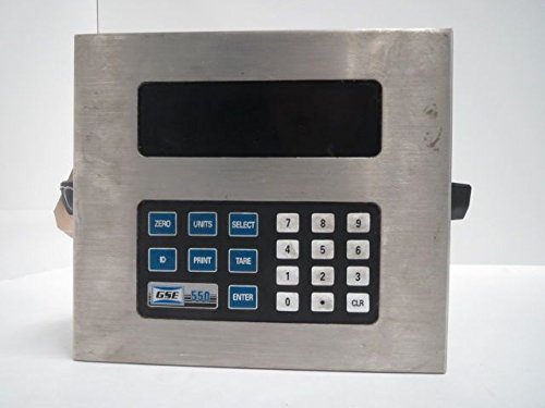 GSE SCALE 550 200500 DIGITAL SCALE INDICATOR DISPLAY INTERFACE 115V ...