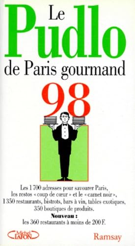Amazon.com: Guide pudlo du paris gourmand 1998: 9782841143184: unknown ...