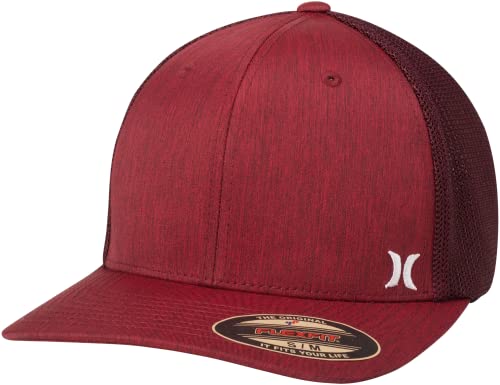 Hurley Men's Caps - Mini Icon Mesh Panel Baseball Cap - Fitted Hats for ...