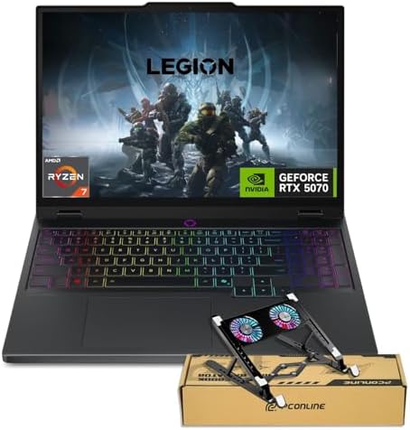 Amazon.com: Lenovo Legion 5 Gen 10 RTX 5070 Gaming Laptop, 15.1" WQXGA ...