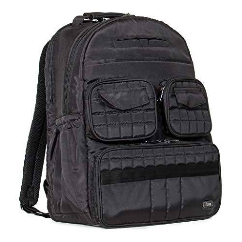Lug Women's Puddle Jumper Backpack, Brushed Black, One Size : Amazon.in ...
