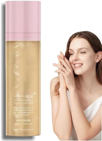 Amazon.com: Sheer Setting Mist Sunscreen SPF 50 for Face & Body | Water ...