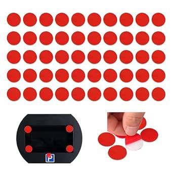 DALAETUS 100pcs Circular Non-Marking Double Sided Sticky Pads, Heavy ...