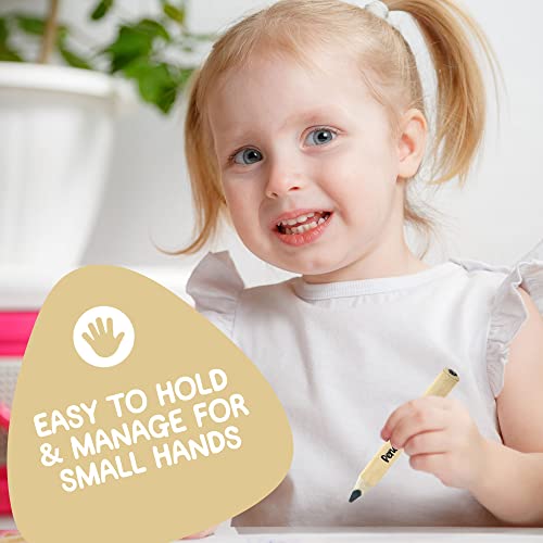 Snapklik.com : Jumbo Kids Triangle Pencils For Preschoolers ...