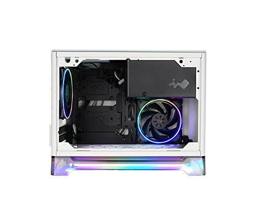 IN WIN A1 Plus White Mini-ITX Tower with Integrated ARGB Lighting ...