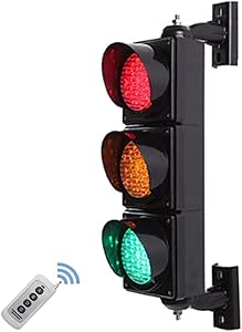 vnrutkou Traffic Lights, with Remote Control, Industrial LED Traffic ...