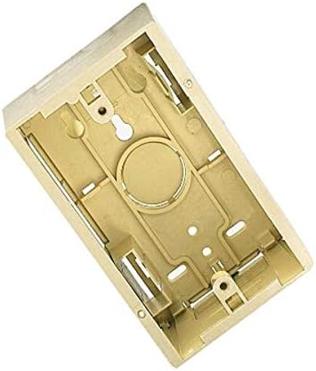 Amazon.com: Leviton 42777-1IA Surface Mount Backbox, Single Gang, Ivory ...