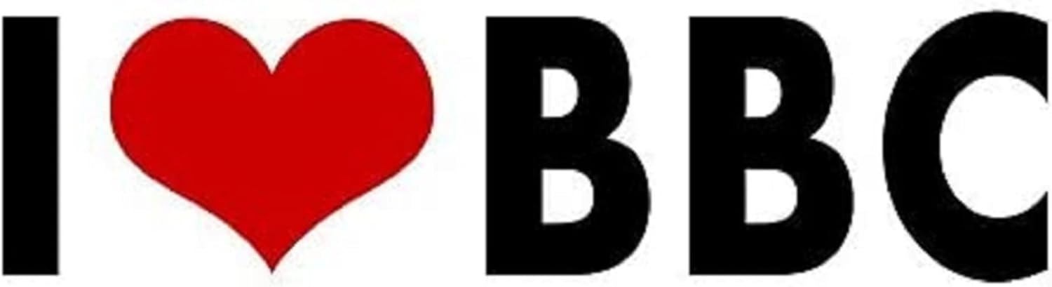 Amazon.com - Shop Shop I Love B.B.C Vinyl Sticker Decal Red Heart ...