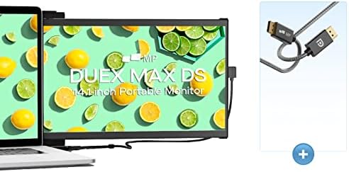 Amazon.com: Duex Max DS 14.1'' with 8K DisplayPort Cable, Mobile Pixels ...