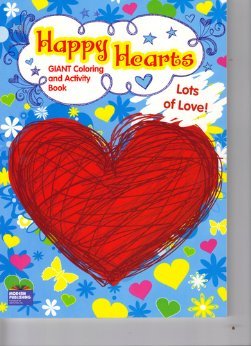 Happy Hearts Giant Coloring & Activity Book ~ Lots of Love: Modern ...