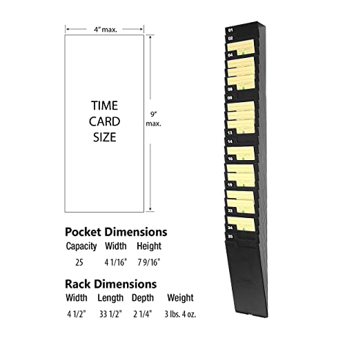 The 29 Best Time Card Racks of 2025 [Verified] - Cherry Picks