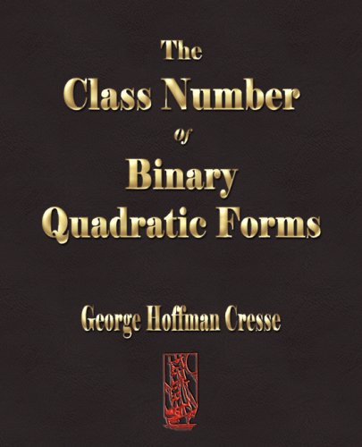 Buy The Class Number of Binary Quadratic Forms Book Online at Low ...