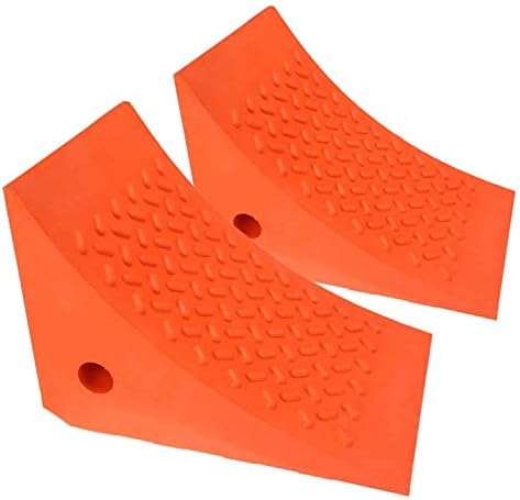 Amazon.com: US Cargo Control Lightweight Urethane Wheel Chocks (2-Pack ...
