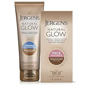 Amazon.com: Jergens Natural Gradual Glow Bundle Pack: Daily Moisturizer ...
