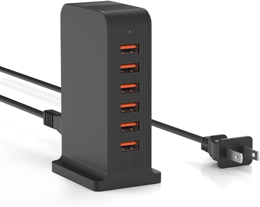 Amazon.com: Charging Station for Multiple Devices 40W Upoy, Wall ...