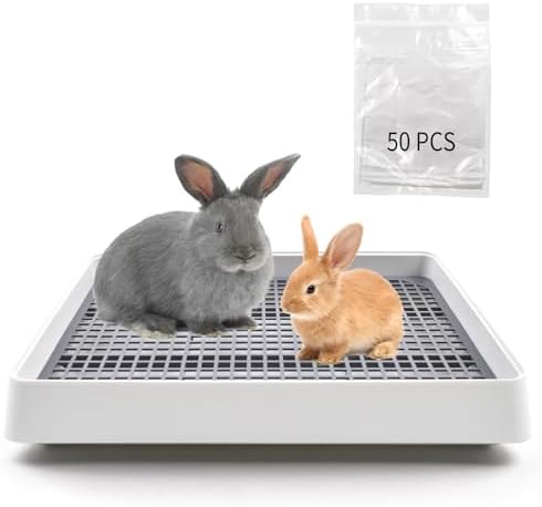 Amazon.com : MUYG Large Rabbit Litter Box for Cage,Bunny Litter Box ...