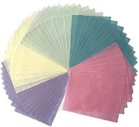 Amazon.com: 50 Sheets A4 Natural Fiber Mulberry Tree Mulberry Paper ...