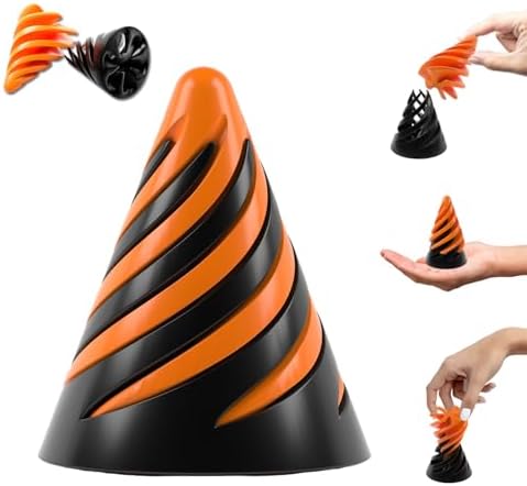 MAKBRO Impossible Cone Fidget Toy - Premium Sensory Toys for Kids ...
