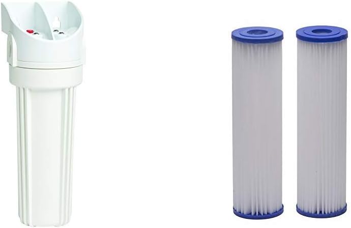 Amazon.com: EcoPure EPW2 Water Filter Housing & Pleated Universal Whole ...
