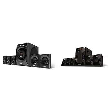 Philips Audio SPA8000B/94 5.1 Channel Multimedia Speaker System with ...