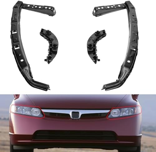 Amazon.com: Front Bumper Bracket and Headlight Bracket Fit for 2006 ...