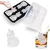 Amazon.com: Cat Ice Cube Tray Mold - 3D Cat Shape Ice Cube Trays, Cute ...