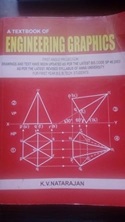 A Textbook of Engineering Graphics : Amazon.com.tr: Kitap
