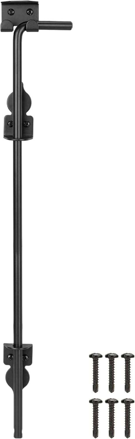 Snapklik.com : 24 Inch Heavy Duty Cane Bolt Gate Drop Rod, Drop Rod Kit ...