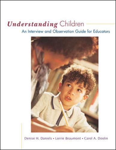 Amazon.com: Understanding Children: An Interview and Observation Guide ...