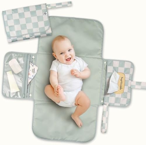 Amazon.com : Tiny Twinkle Portable Diaper Changing Pad | Waterproof ...