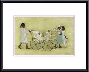 Amazon.com: Barewalls Little Promenade, Framed Art Print by Danny ...