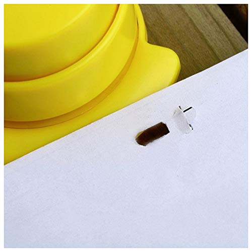 PRAV® 2X(2 pcs Office Staple Stapleless Stapler Home Paper Binding ...