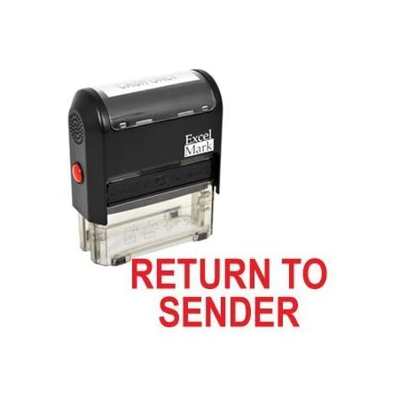Return to Sender Stamp : Amazon.co.uk: Stationery & Office Supplies