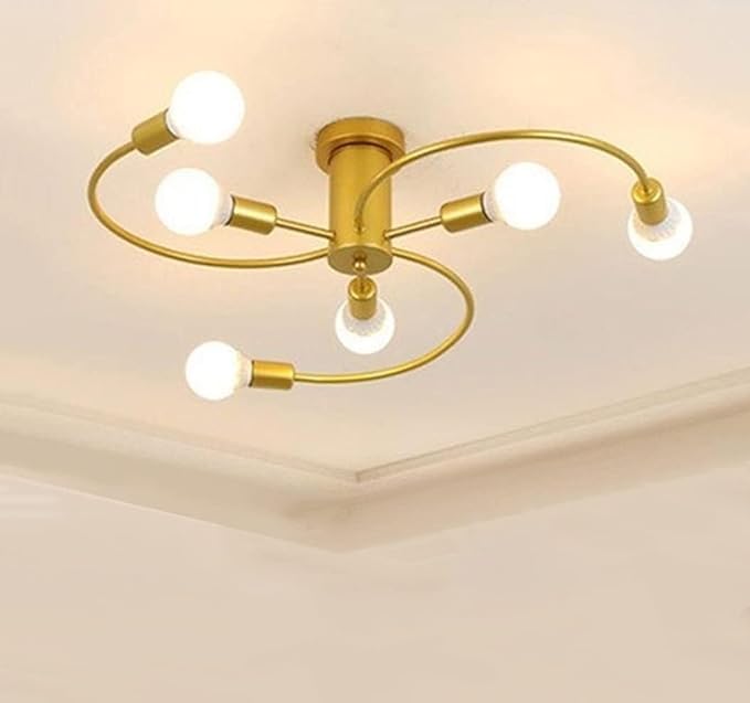 Buy SVAH 6 Bulb Ceiling Hanging Lamps, Hanging Lights, Chandelier ...
