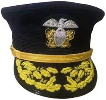 Spanish American WAR Period Rear Admiral Cap Replica (58CM) Black at ...