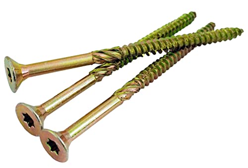 SS8 100 x 50mm Screws Torx Head Wood Screw, Decking Timber Self Tapping ...