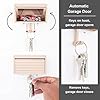 Amazon.com: XUANDOH Car Garage Key Holder with Opening Door, 2 PCS Mini ...