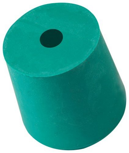 Plasticoid N115M351 Green Neoprene One-Hole Stopper, 63mm Top Diameter ...
