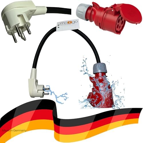 maxgo Adapter-Kabel Perilex Winkelstecker auf 16A CEE-Kupplung ...