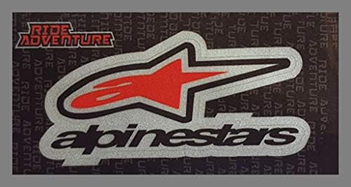Ride Adventure Alpinestar Sticker for Car & Bike : Amazon.in: Car ...