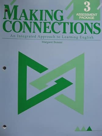 Amazon.com: Making Connections Level 3 Assessment: An Integrated ...