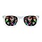 Amazon.com: GloFX Ultimate Heart Diffraction Glasses - 3D Rainbow ...