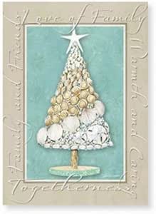 Amazon.com : Cape Shore Holiday Cards - Beach Sentiment : Florida Beach ...
