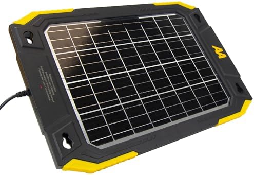 AA 13W Solar Battery Charger, Black and Yellow : Amazon.co.uk: Automotive