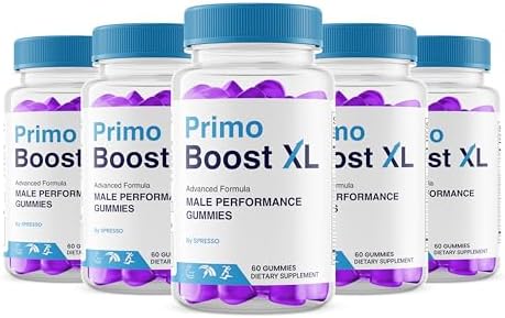 Amazon.com: (5Pack) Primo BoostXL Gummies, Advanced PrimoBoost XL Daily ...