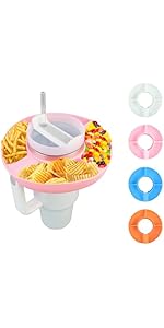 Amazon.com: Good Haus Snack Bowl for Stanley Cup 40 oz Tumbler Snack ...