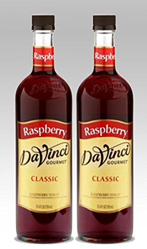 Amazon.com: DaVinci Gourmet Raspberry Flavored Syrup 2 Bottles ...