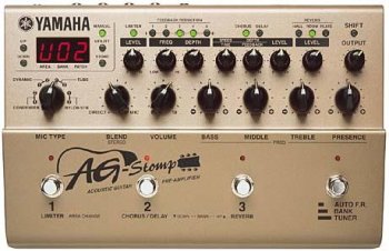 Yamaha AG Stomp Acoustic Guitar Pre-Amp : Amazon.in: Musical Instruments