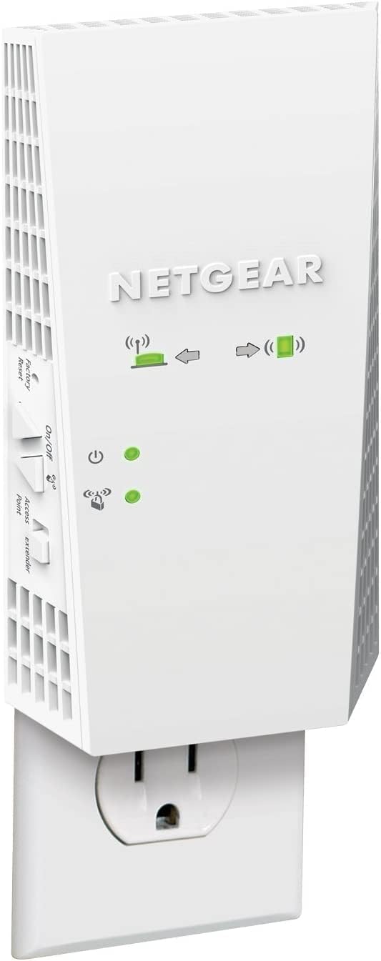NETGEAR AC1900 WiFi MESH Range Extender (EX6400) - Wall Plug : Amazon ...