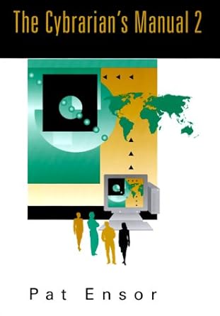 Amazon.com: The Cybrarian's Manual 2: 9780838907771: Ensor, Pat: Books